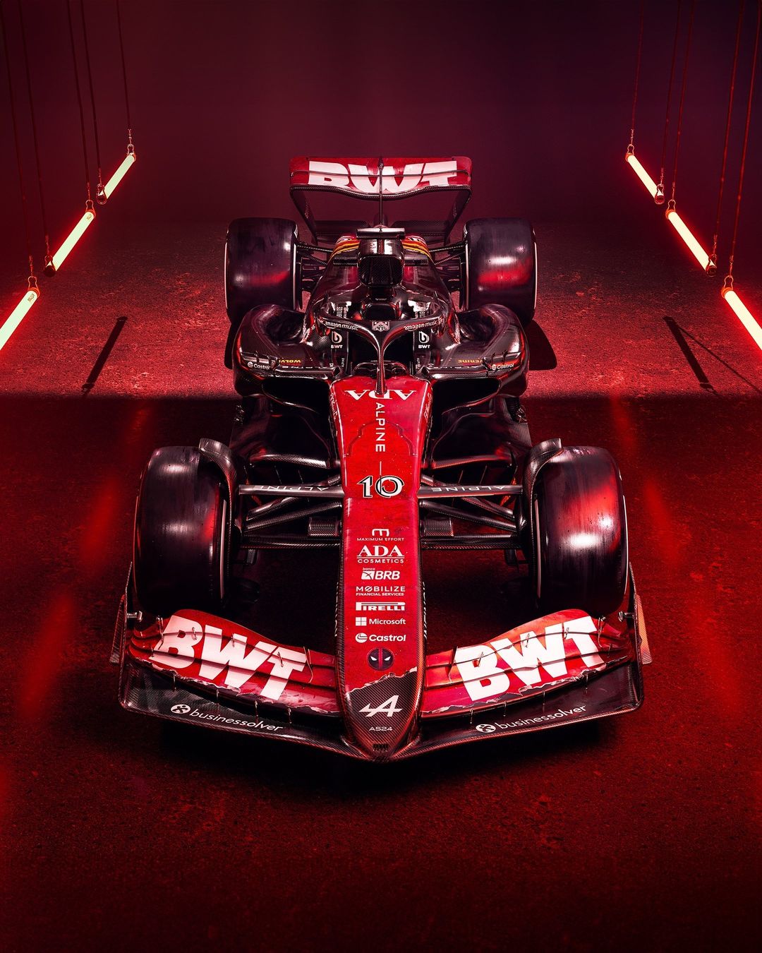 Deadpool & Wolverine: Alpine ganha visual para disputar o GP da Bélgica
