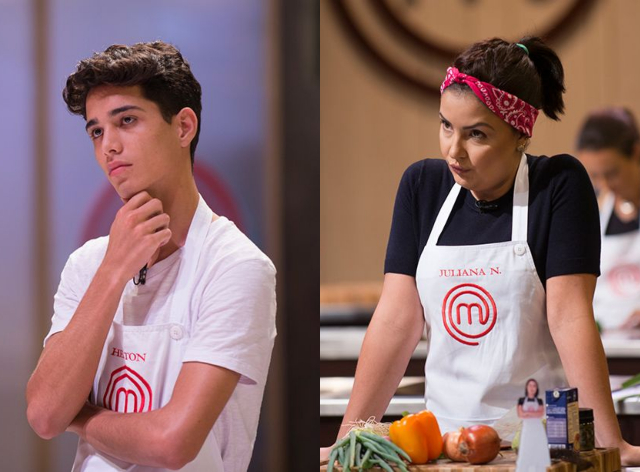 MasterChef Brasil: Helton e Juliana relembram rivalidade na 6ª temporada